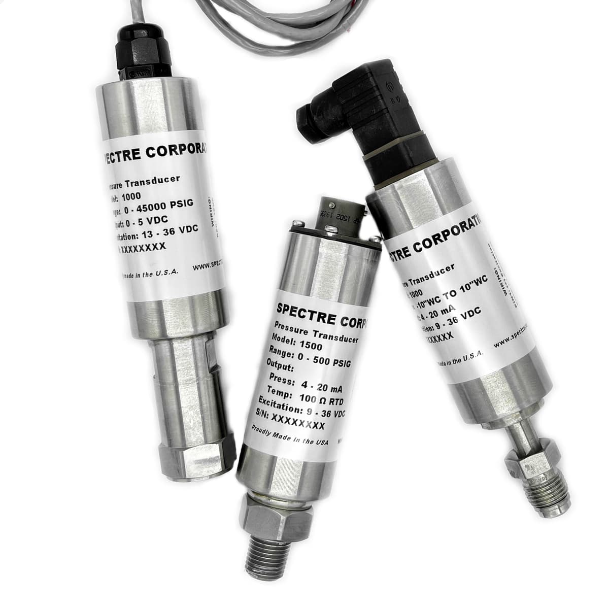 Spectre Corp - Pressure Sensors and Accessories