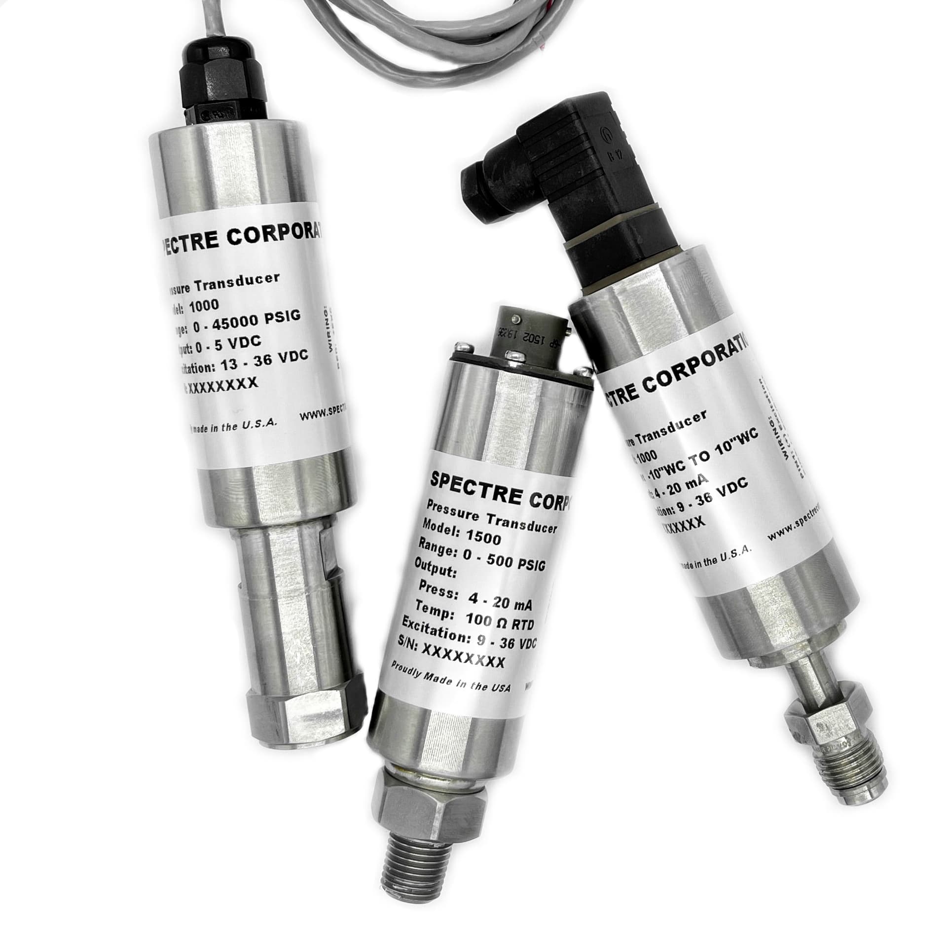 Spectre Corp - Pressure Sensors and Accessories